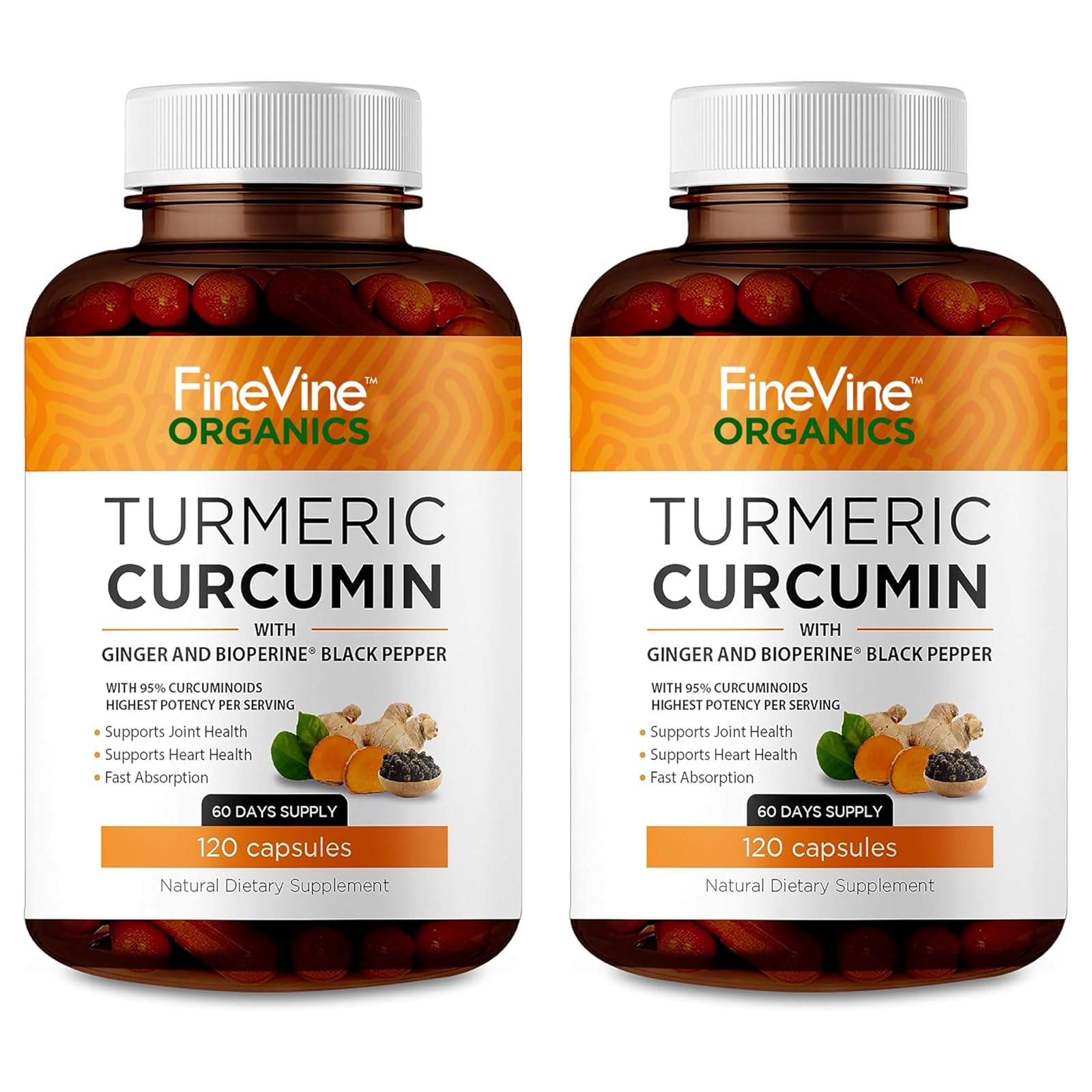 high potency turmeric curcumin capsules