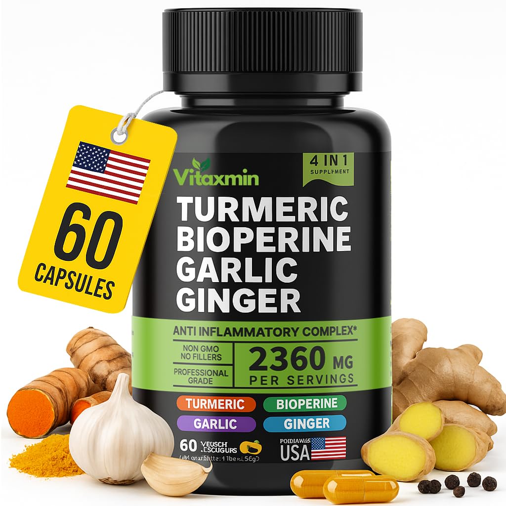 high potency turmeric curcumin capsules