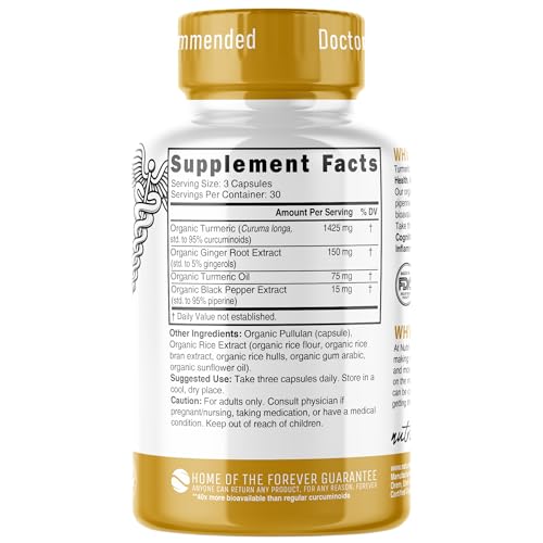 high potency turmeric curcumin capsules