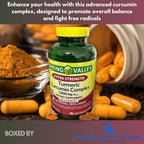 High potency turmeric curcumin formula