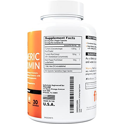 high potency turmeric curcumin formula