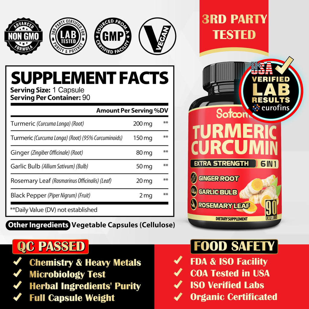 high potency turmeric curcumin formula