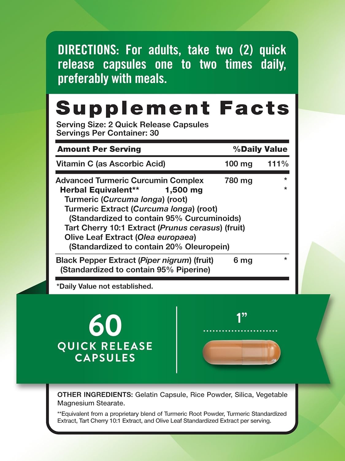 high potency turmeric curcumin formula