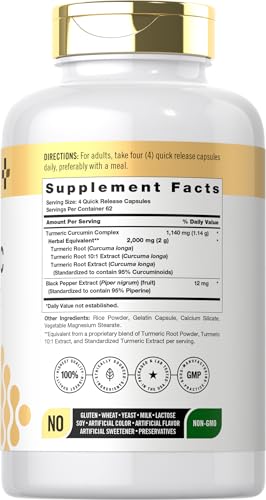 high potency turmeric curcumin formula
