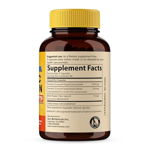high potency turmeric curcumin supplement