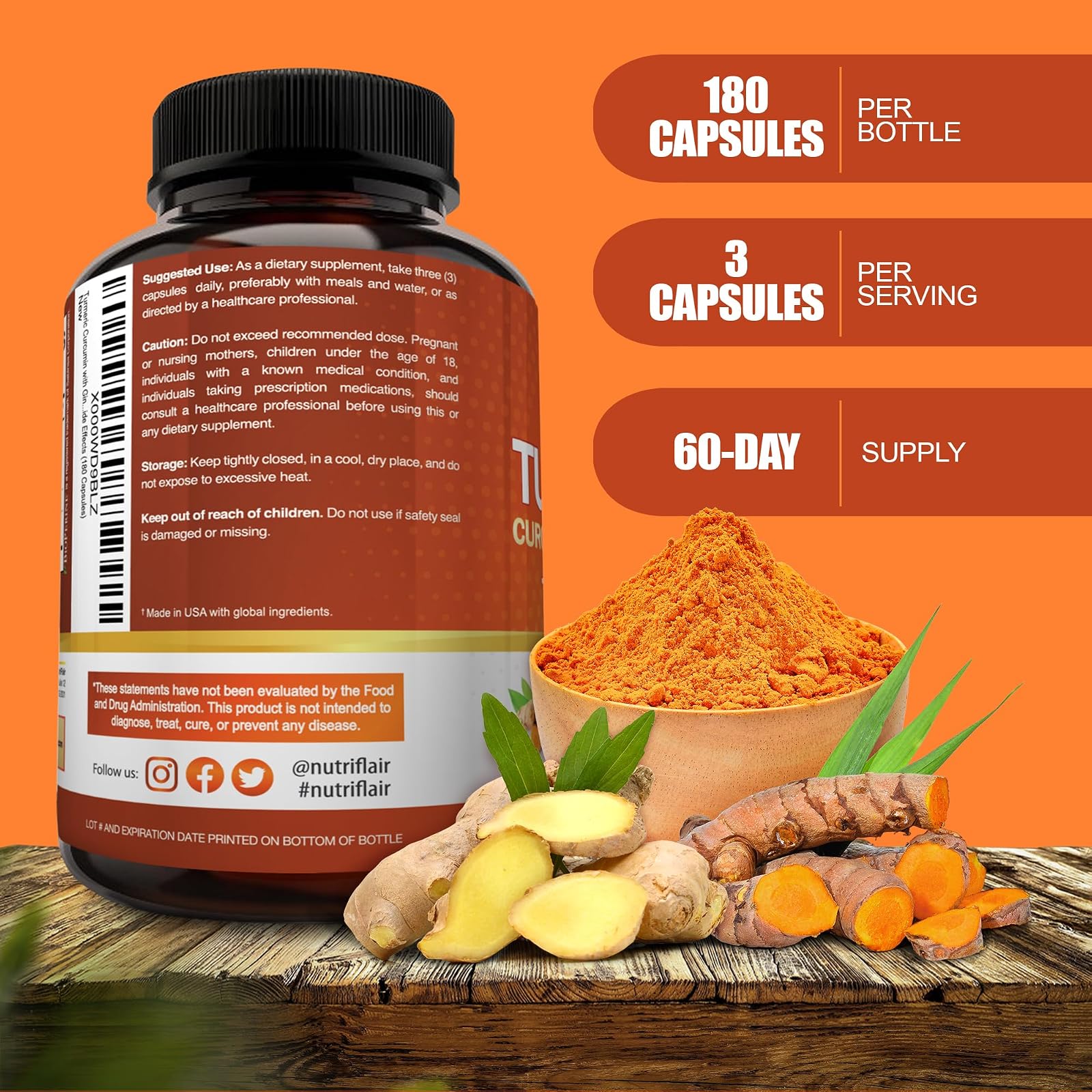 high potency turmeric curcumin supplement