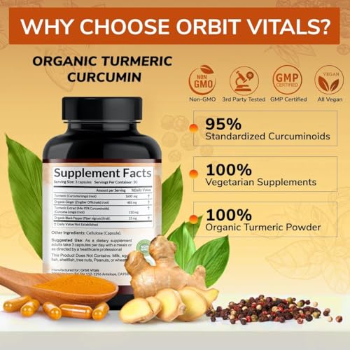 high potency turmeric curcumin supplement