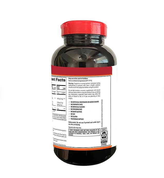 high potency turmeric curcumin supplement