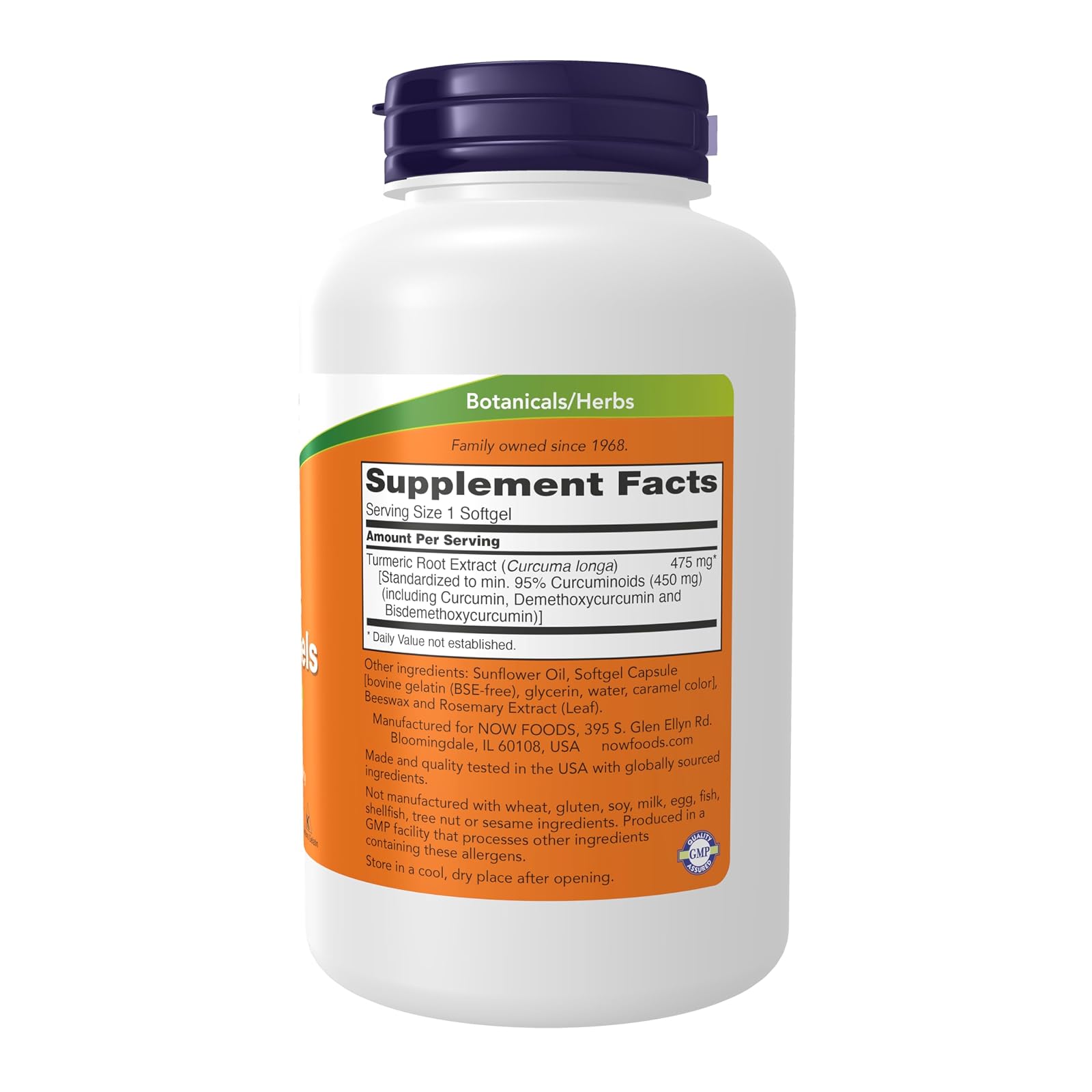 high potency turmeric curcumin supplement