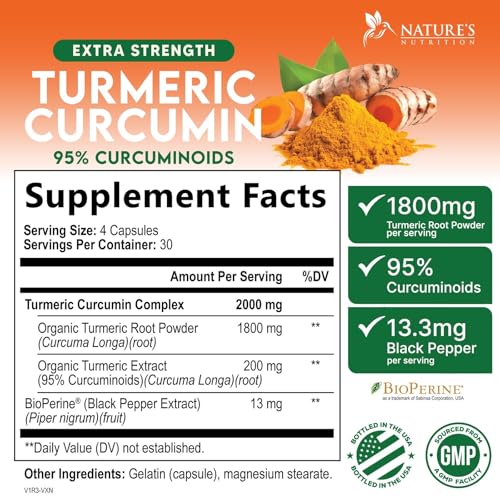 high potency turmeric curcumin supplement