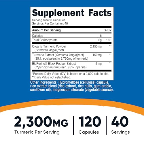 high potency turmeric curcumin supplement