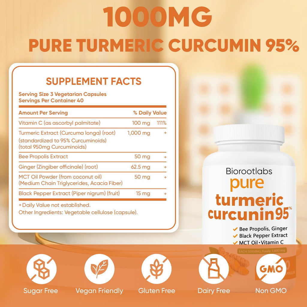 high potency turmeric curcumin supplement