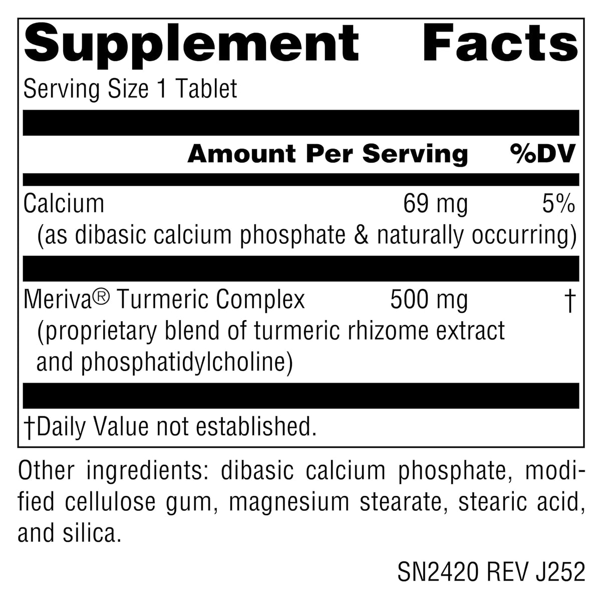 high potency turmeric curcumin supplement