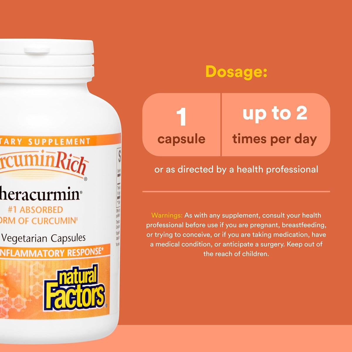High potency turmeric curcumin supplement