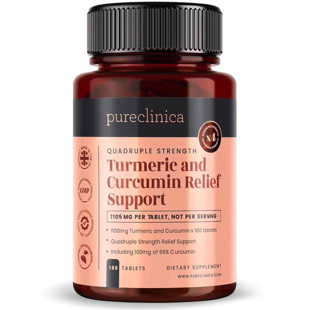 high potency turmeric & curcumin tablets