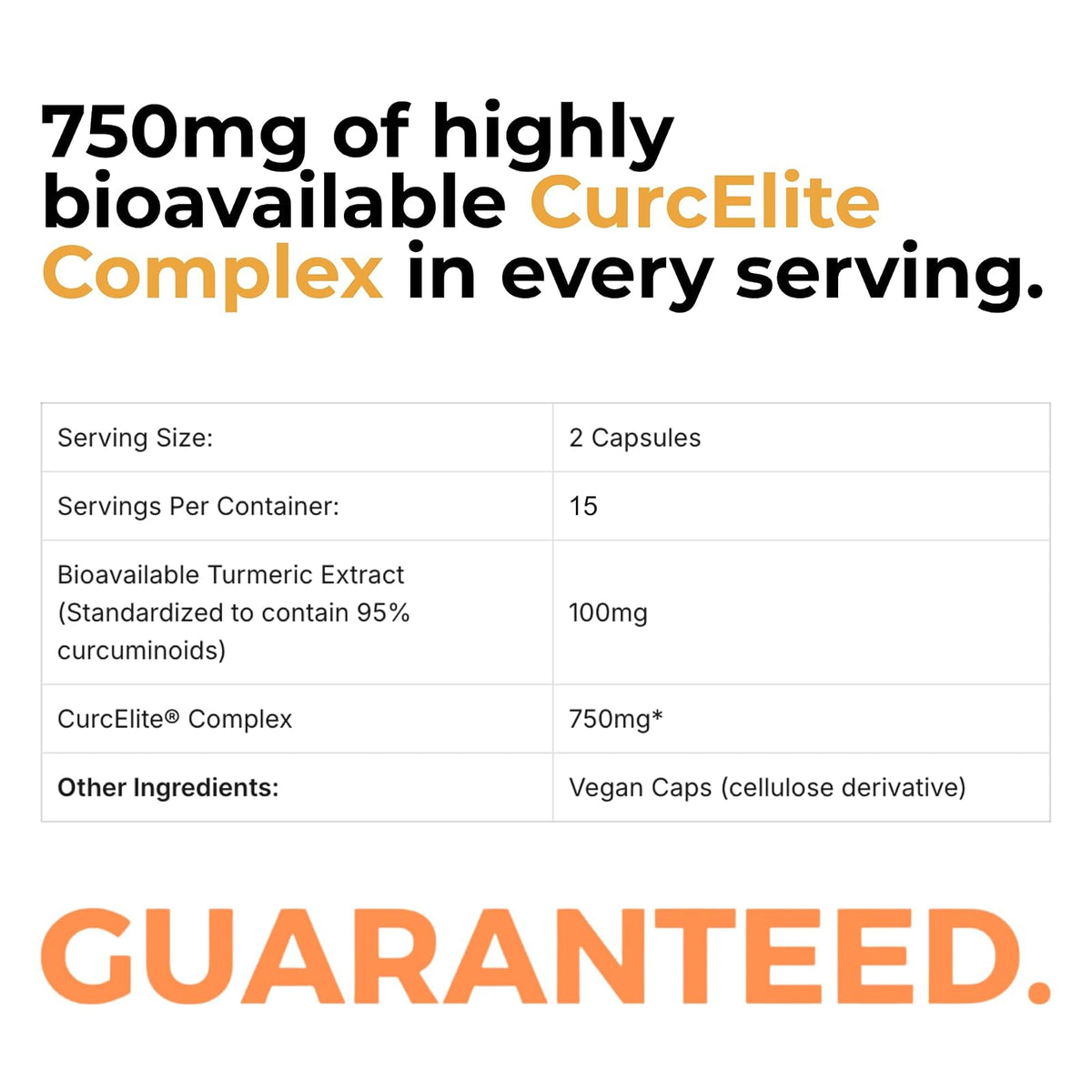 high potency turmeric extract supplement