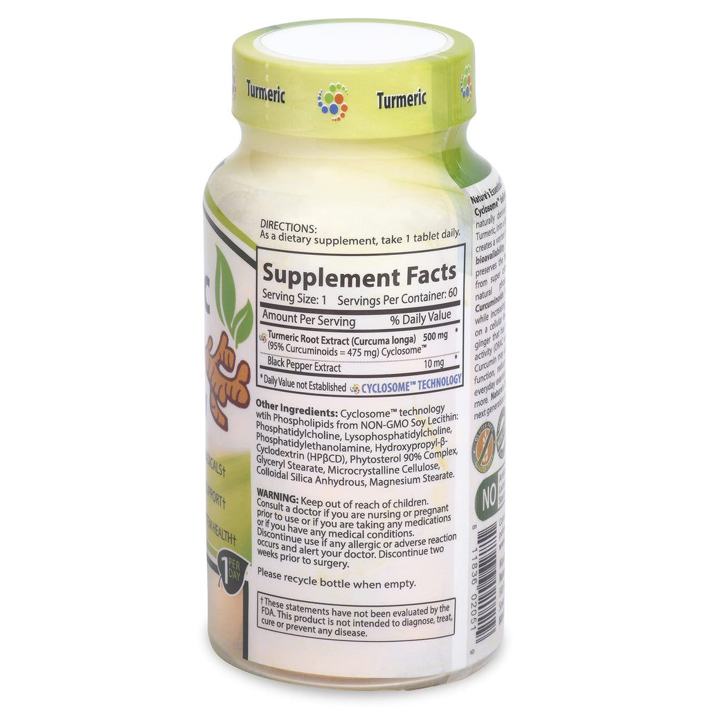 High potency turmeric for daily health