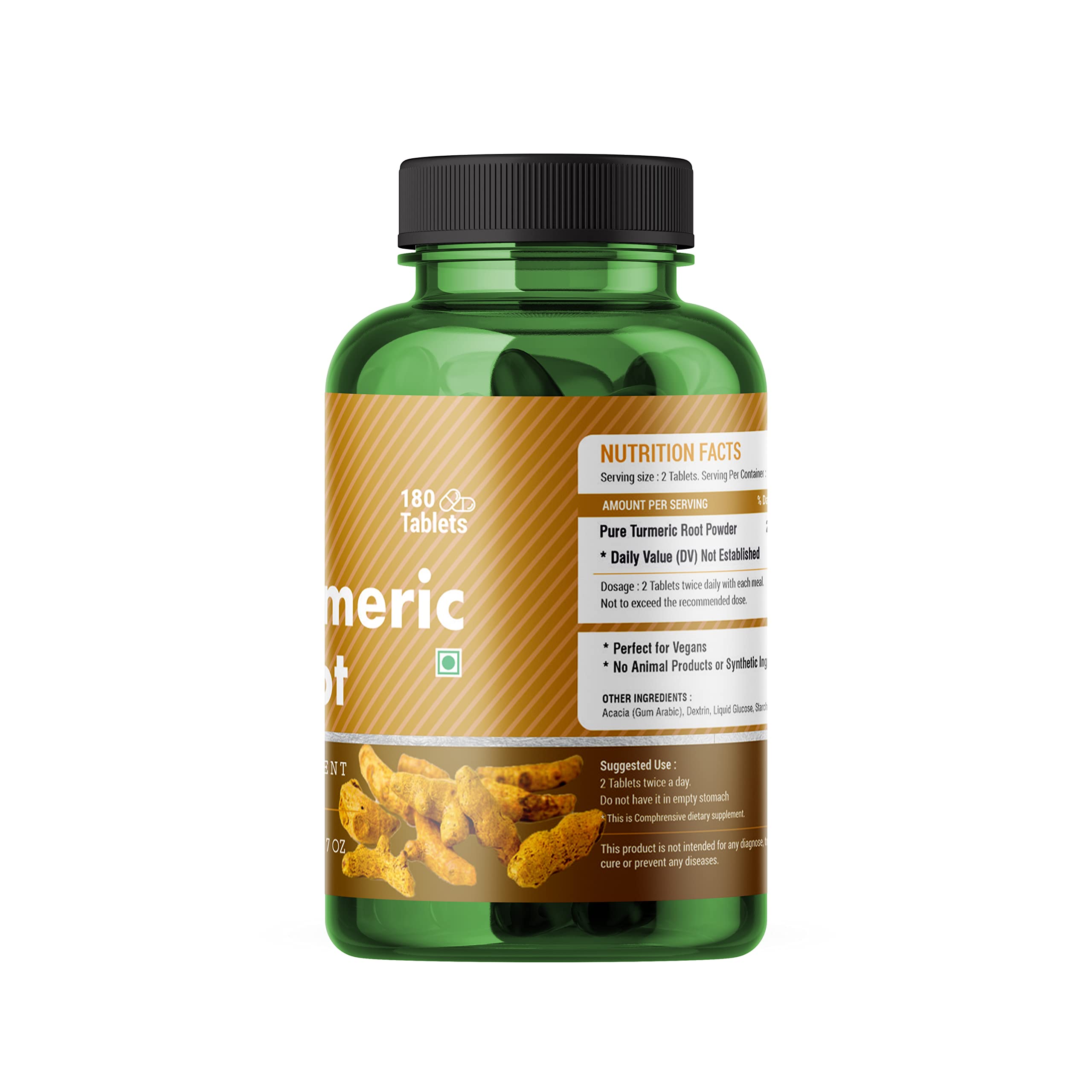 High potency turmeric for inflammation relief