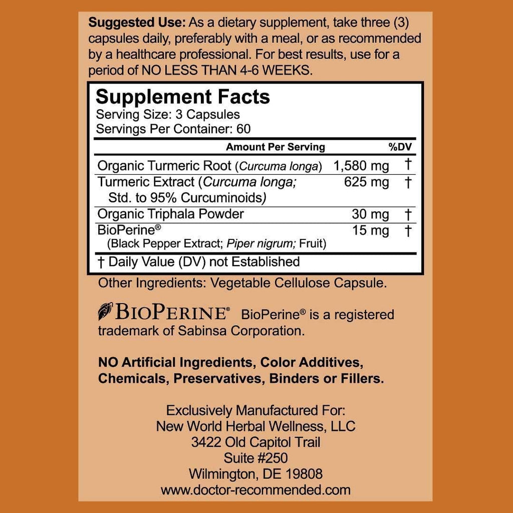 high potency turmeric for inflammation