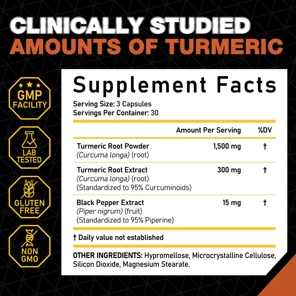 high potency turmeric for optimal absorption