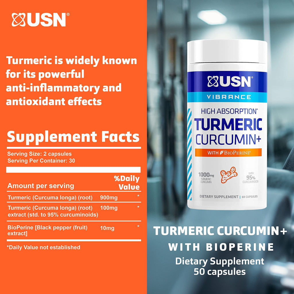 High potency turmeric for vitality