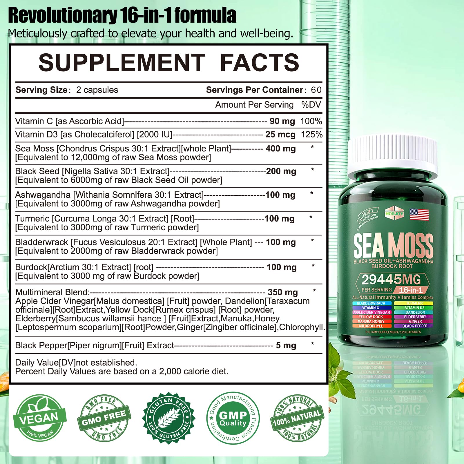 high potency turmeric supplement blend