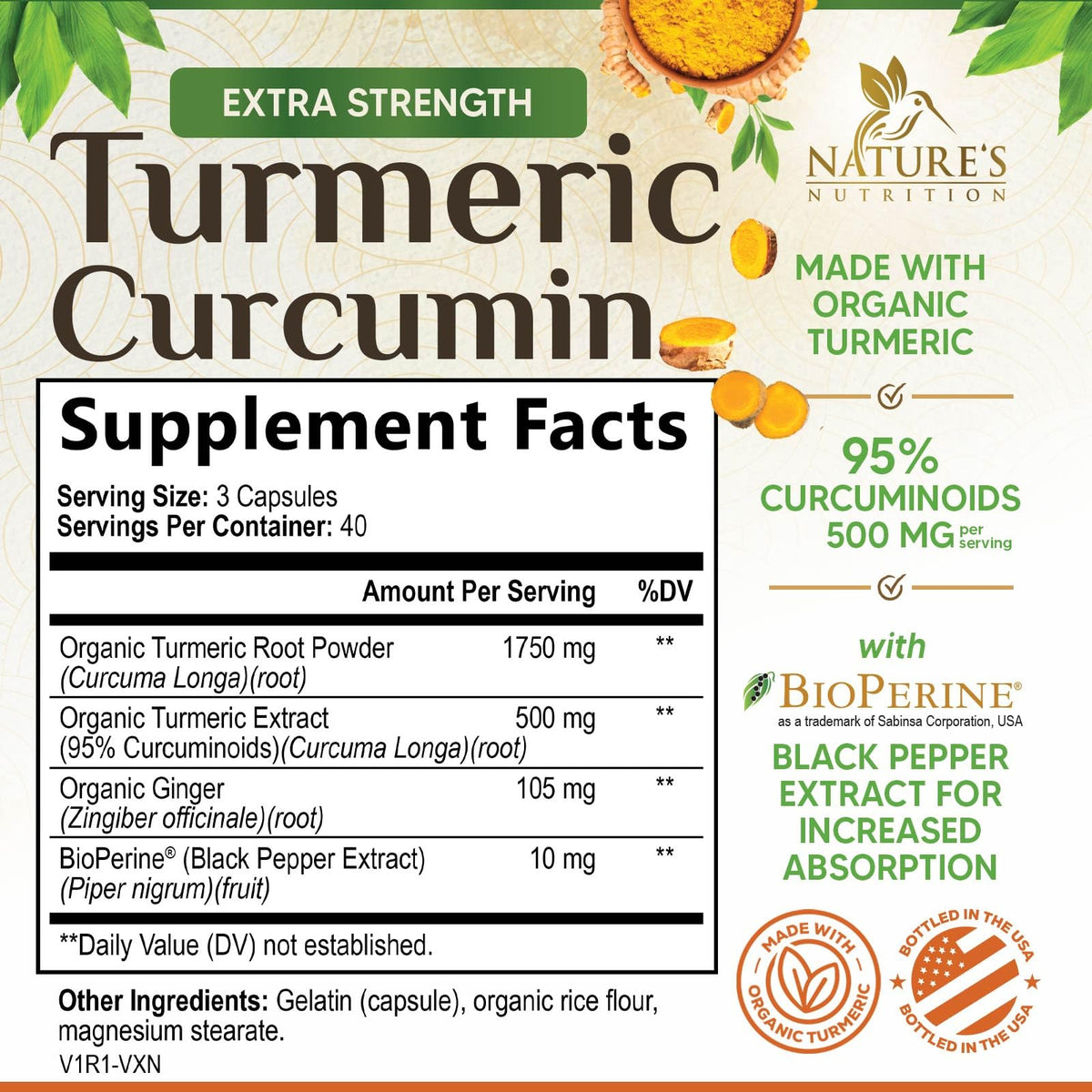 high potency turmeric supplement