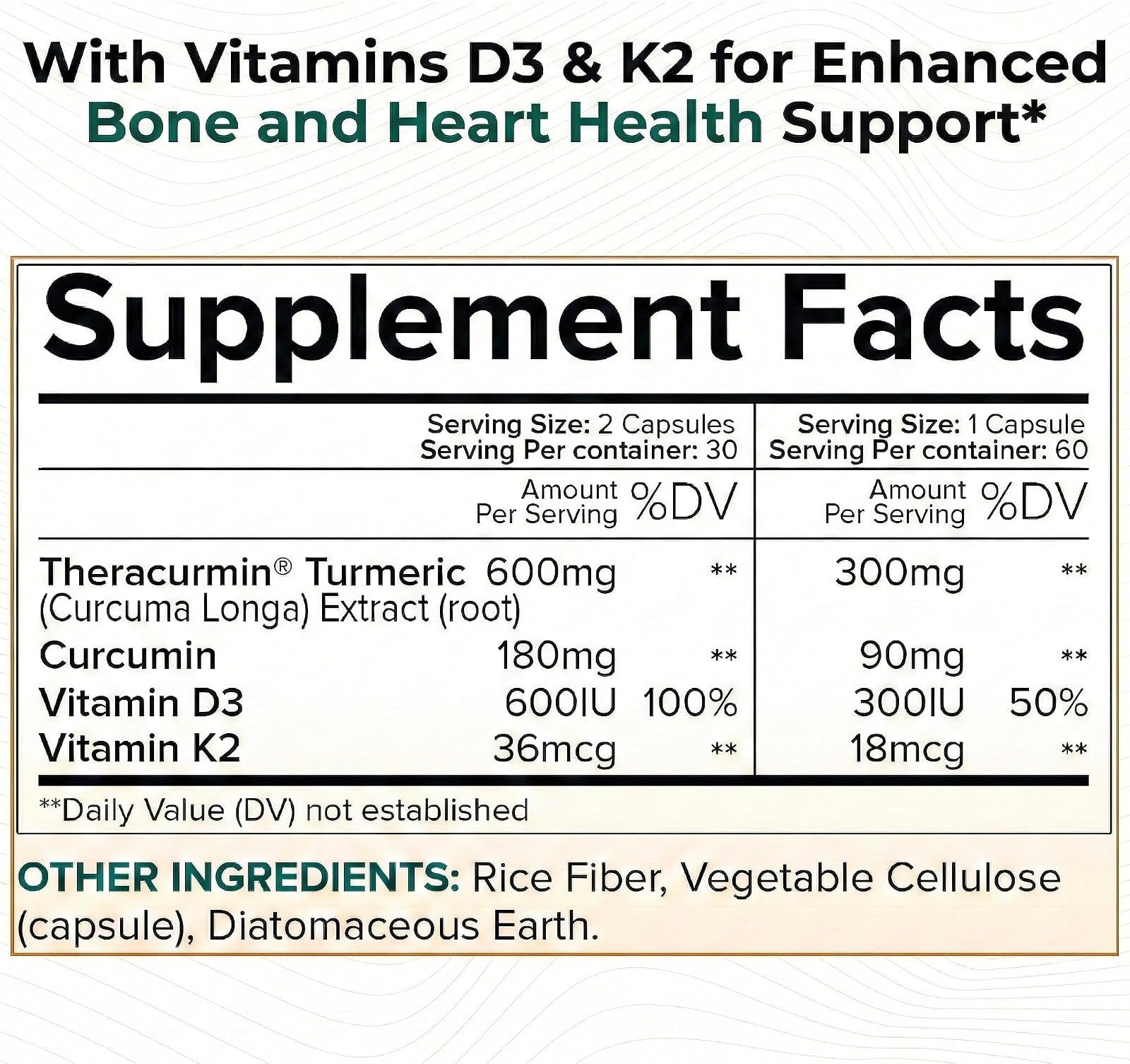 high potency turmeric supplement