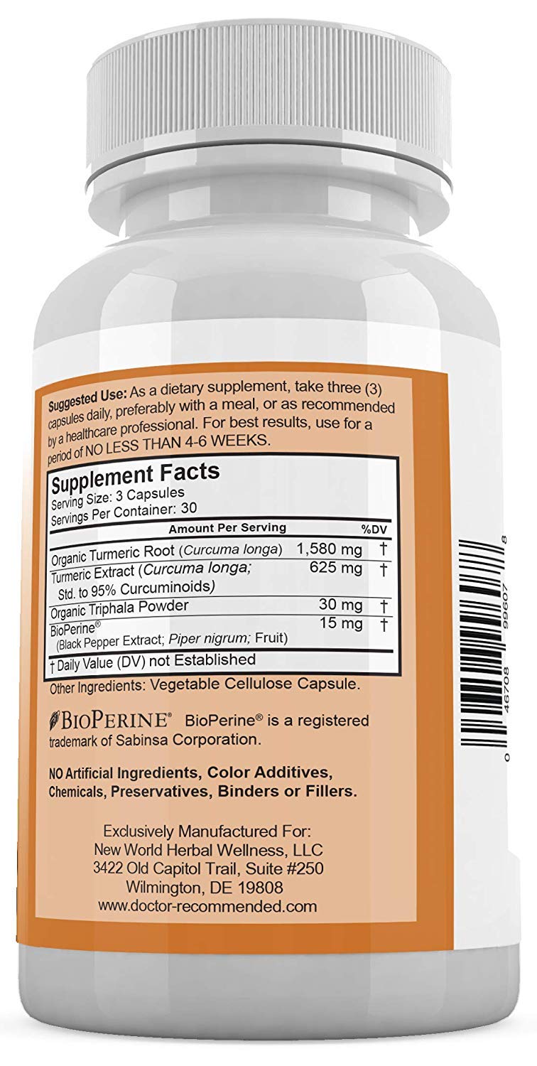 high potency turmeric supplement