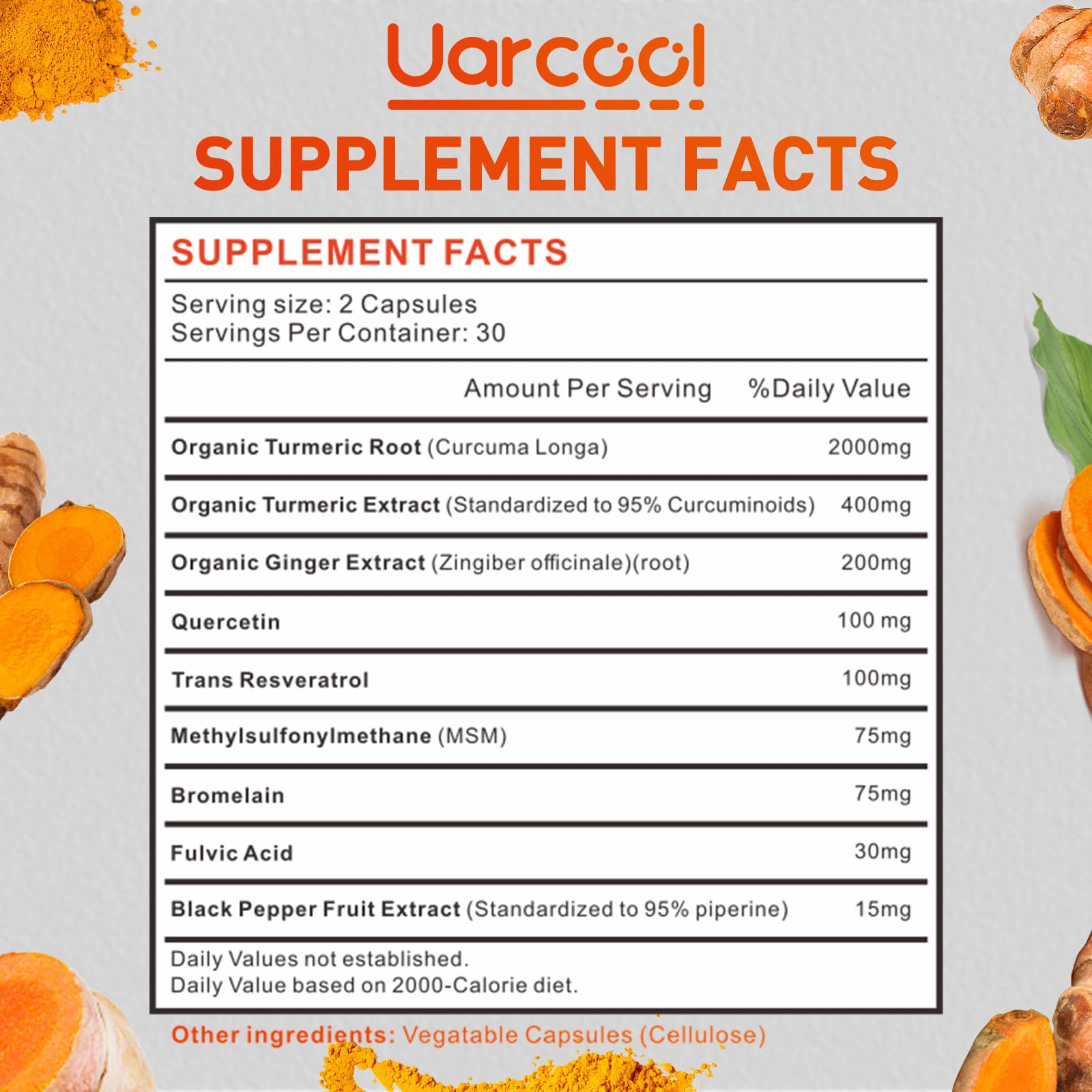 high potency turmeric supplement