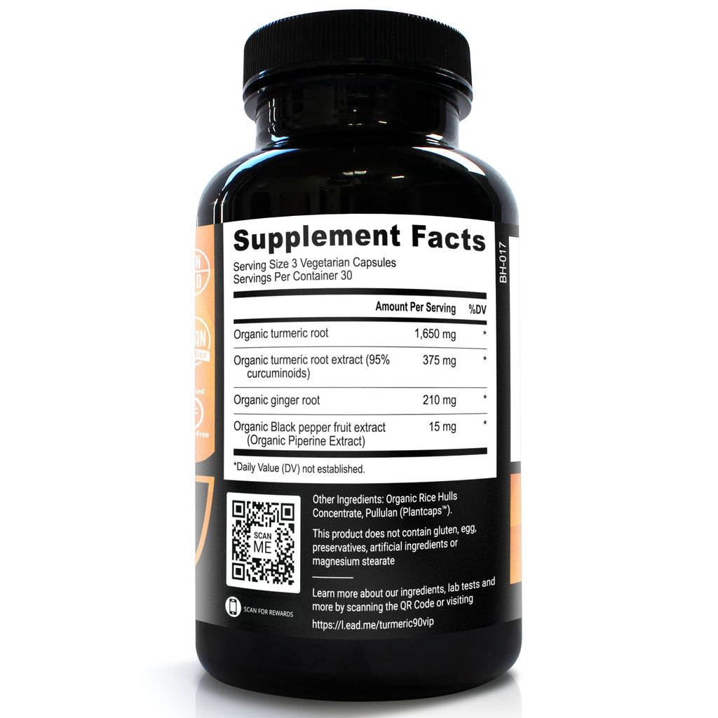 high potency turmeric supplement