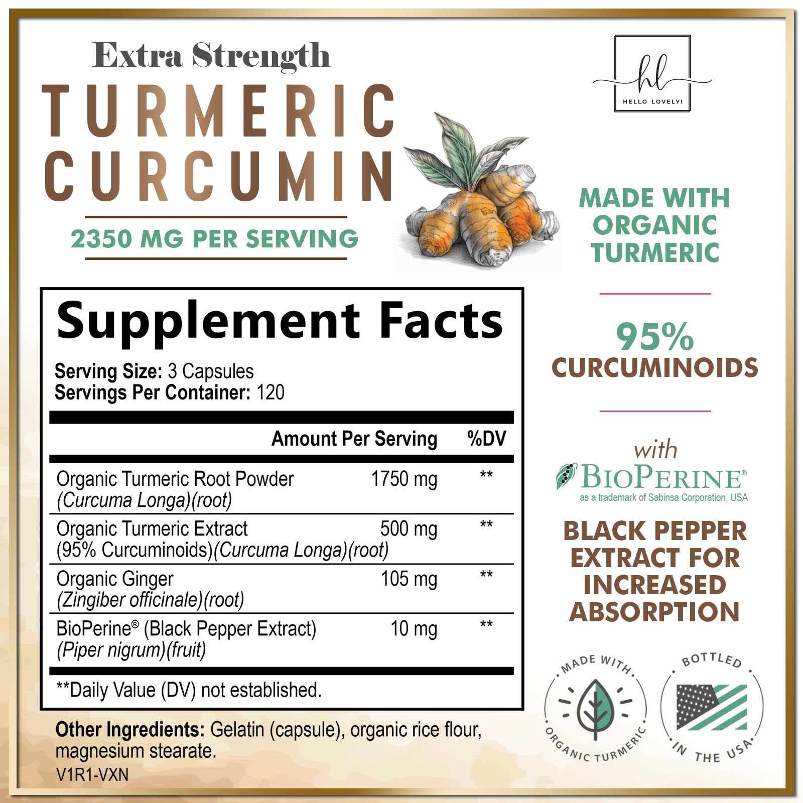 high potency turmeric supplement