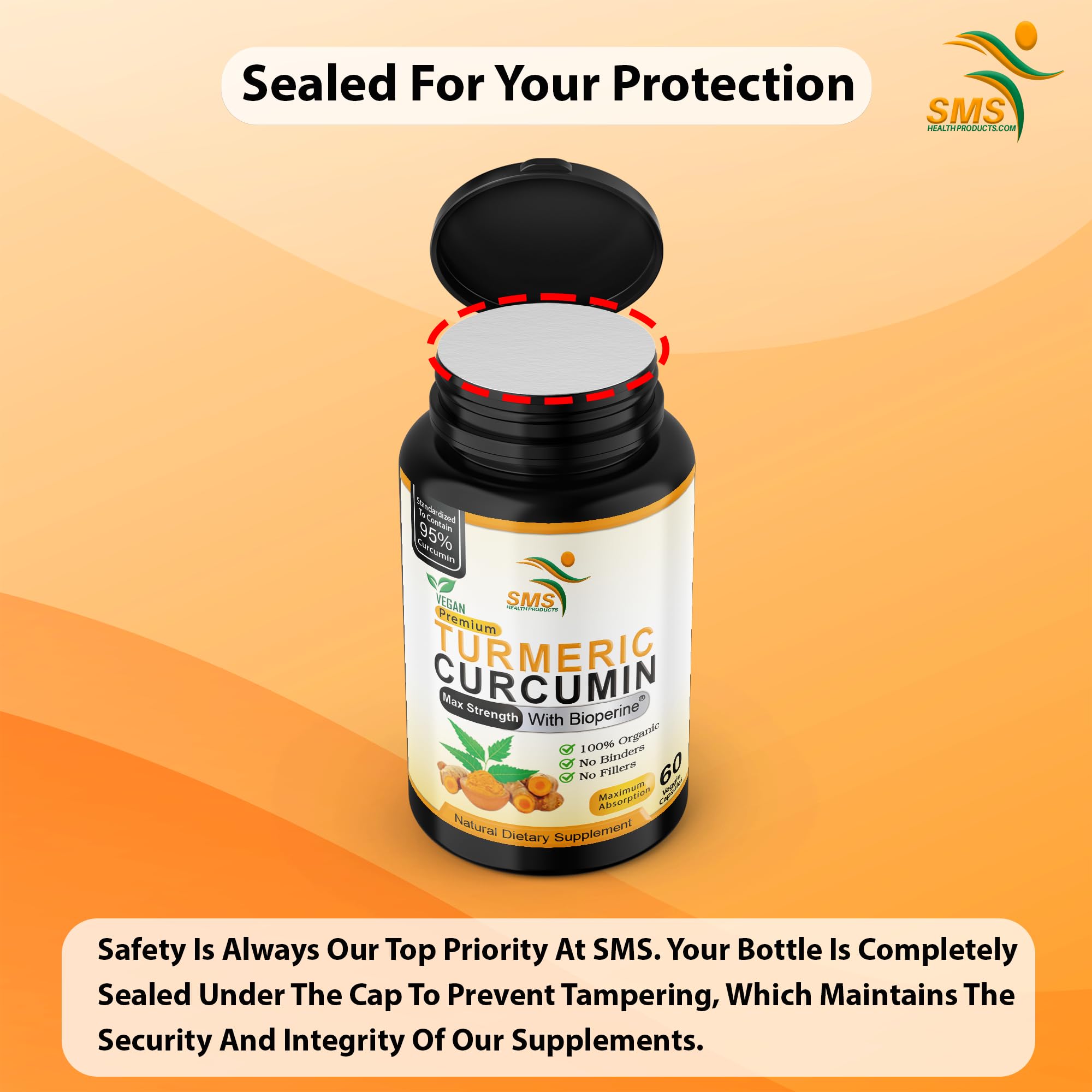 high potency turmeric with 95% curcuminoids