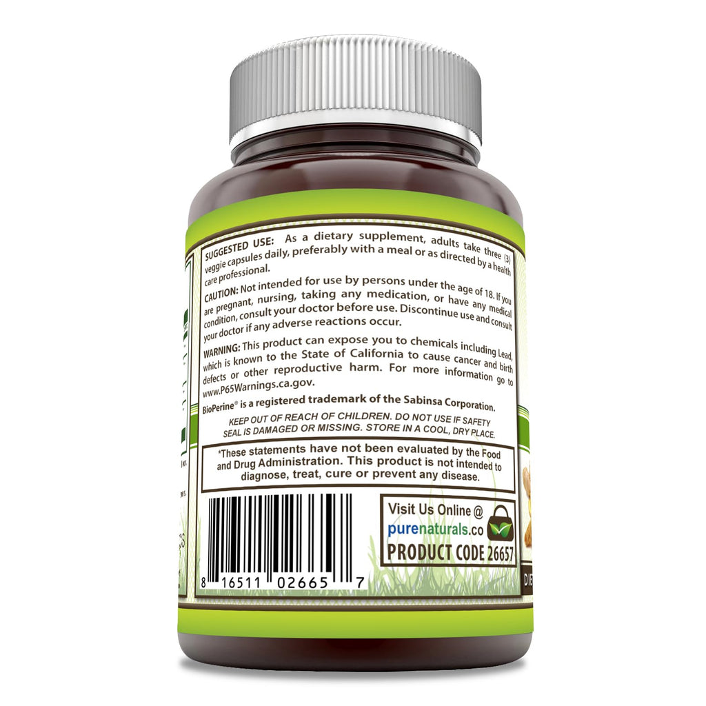 high potency turmeric with BioPerine