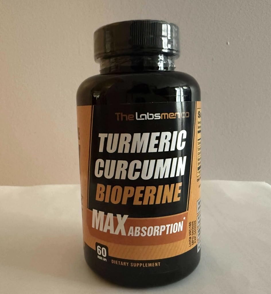high potency turmeric with BioPerine