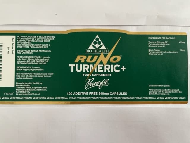high potency turmeric with black pepper