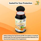High potency turmeric with black pepper