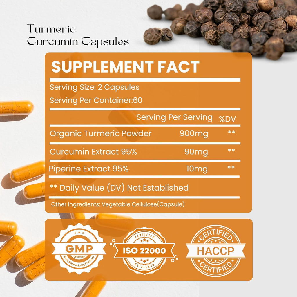 high potency turmeric with black pepper