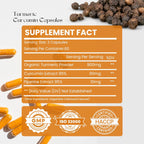 high potency turmeric with black pepper