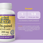 high potency ubiquinol supplement
