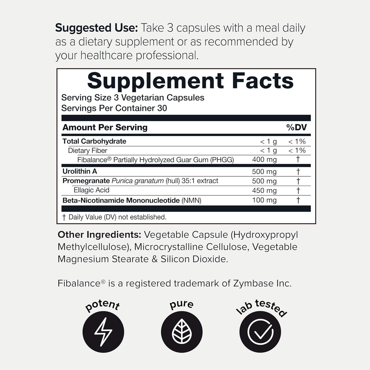 high potency Urolithin A supplement