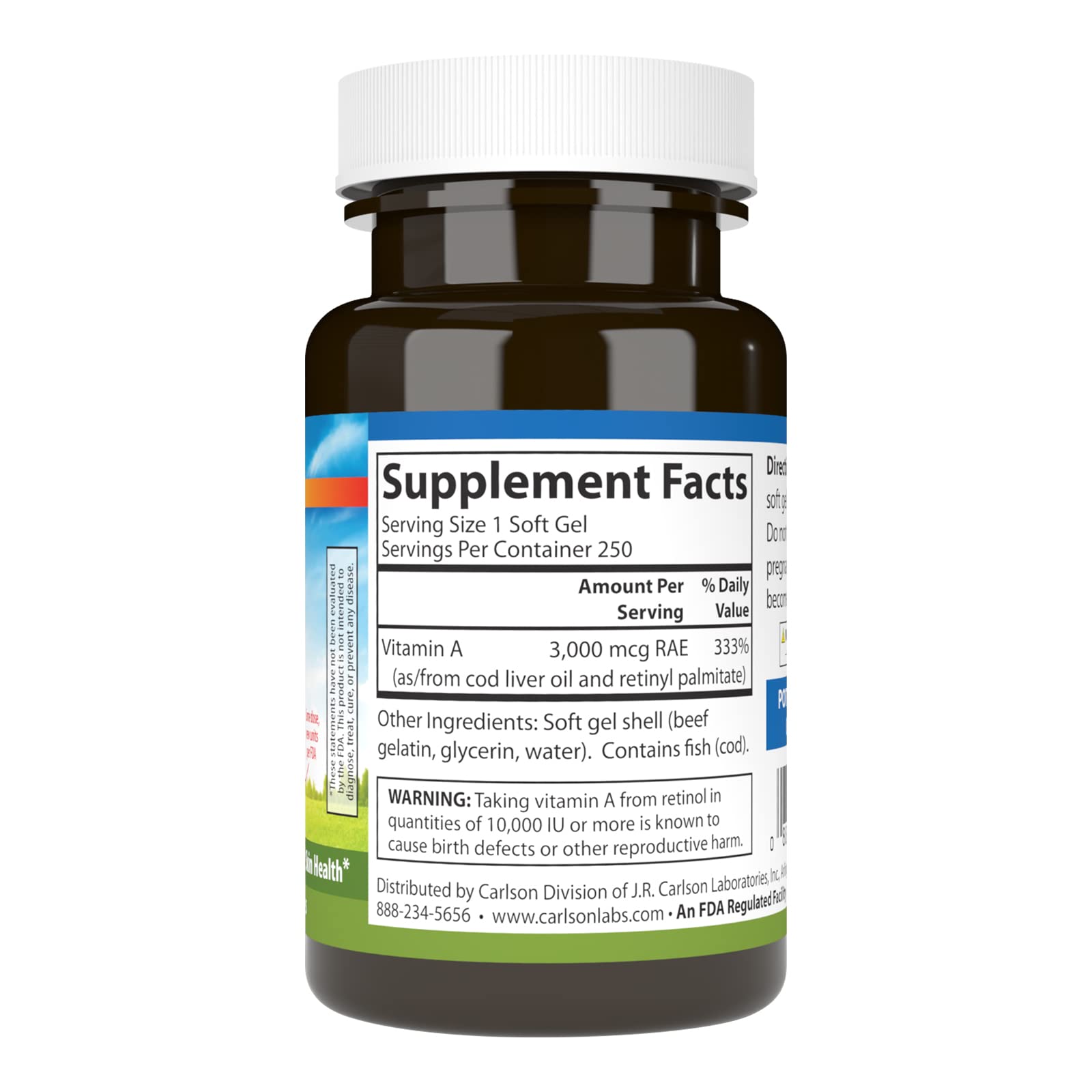 high potency Vitamin A 10,000 IU