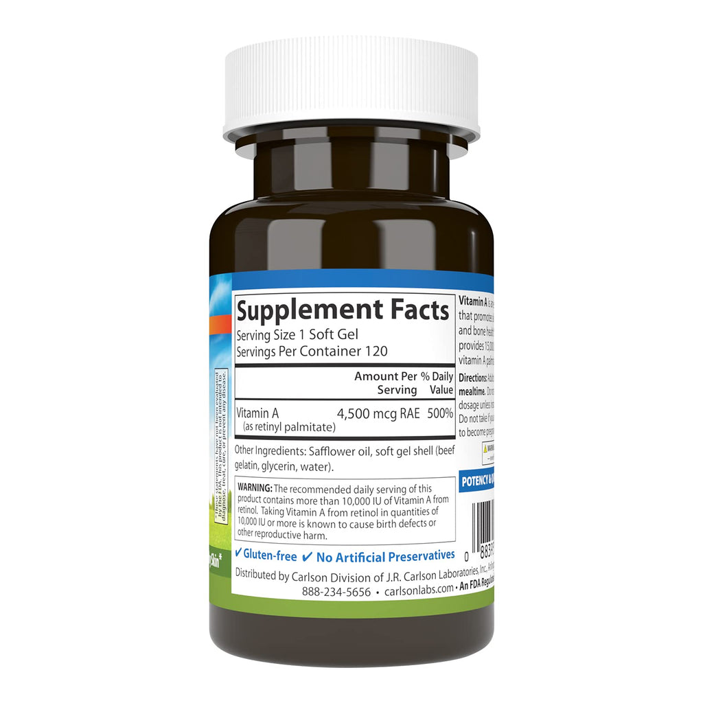 high potency Vitamin A 15000 IU