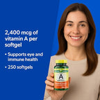 High potency vitamin A 2400 mcg