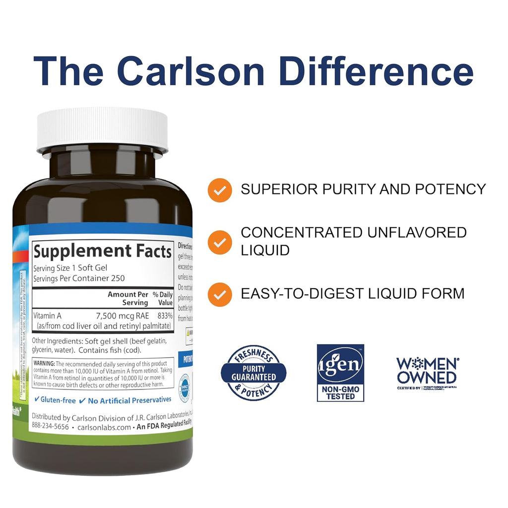 high potency vitamin A 250 softgels