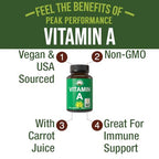 High potency Vitamin A 5000 IU