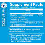 High potency Vitamin A and D supplement