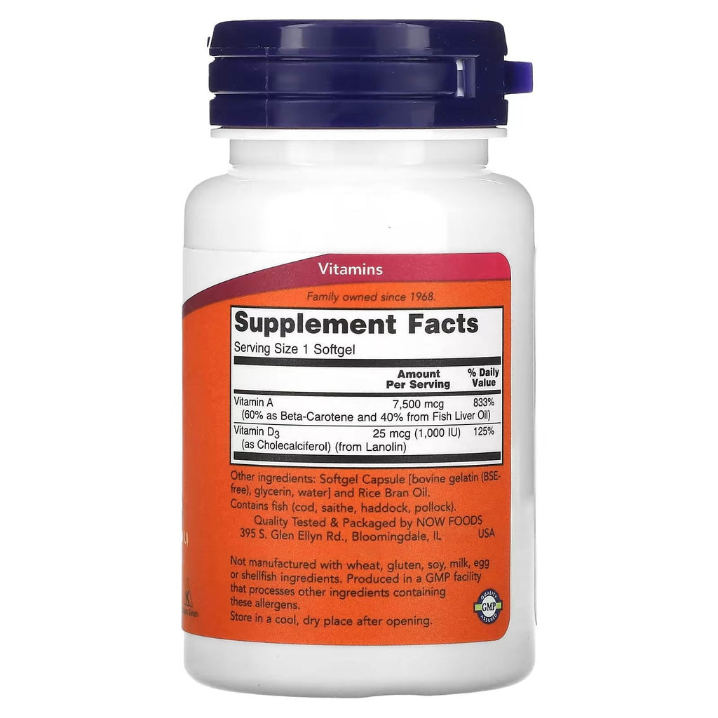 high potency Vitamin A and D
