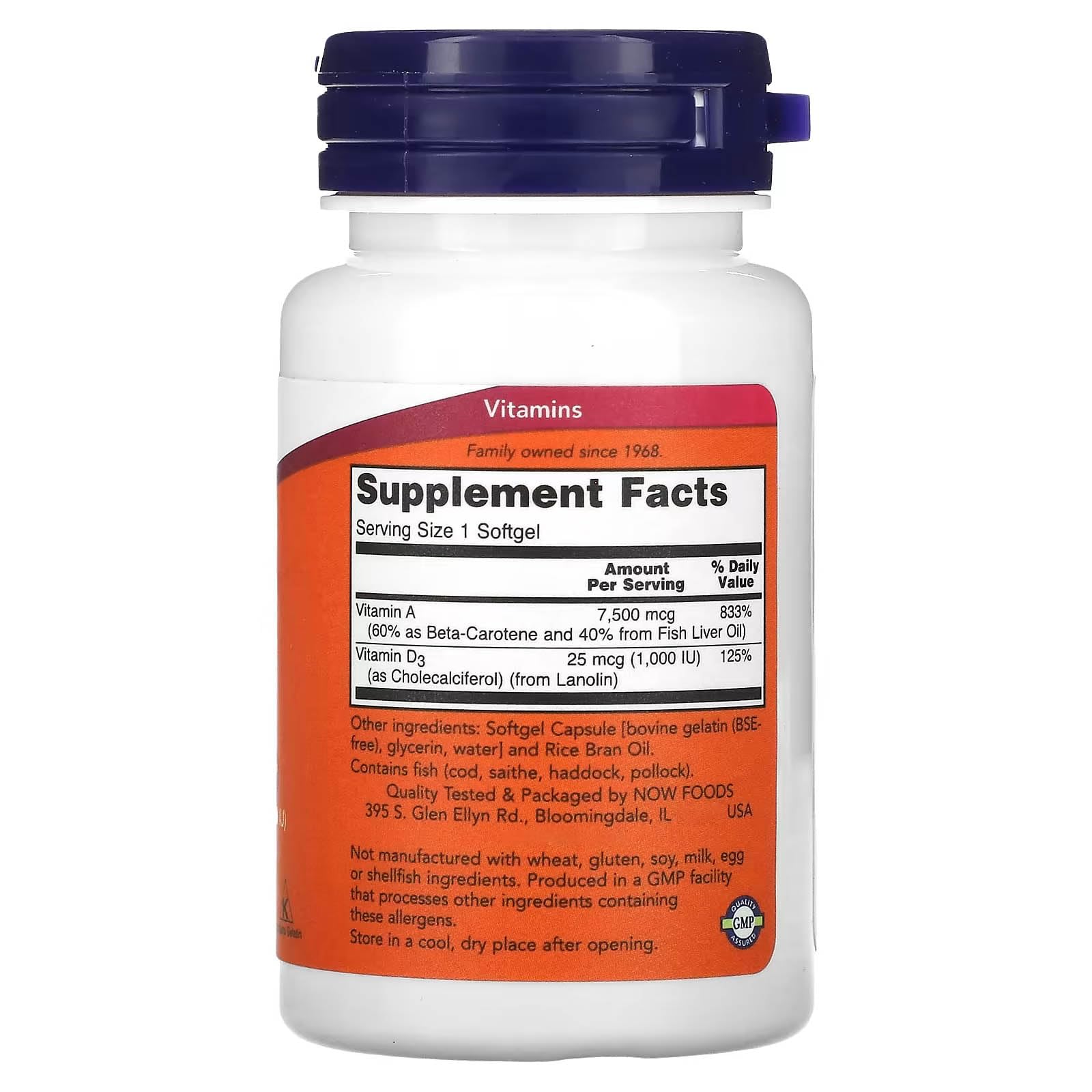 high potency Vitamin A and D