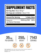 high potency vitamin a palmitate